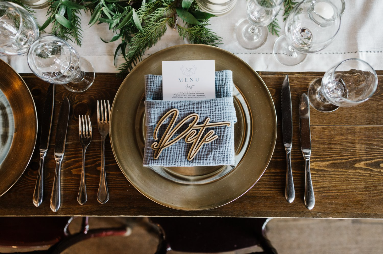 Wooden Place Settings – Studio Freedman